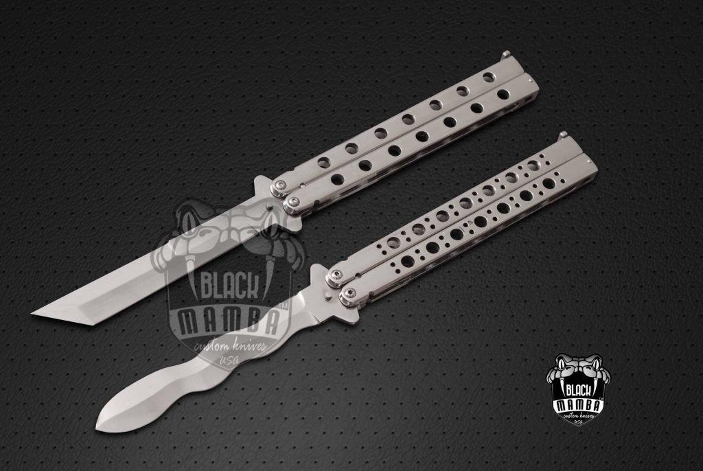 BMK-582 Hairstreak High Carbon Balisong Snake Blade butterfly knife