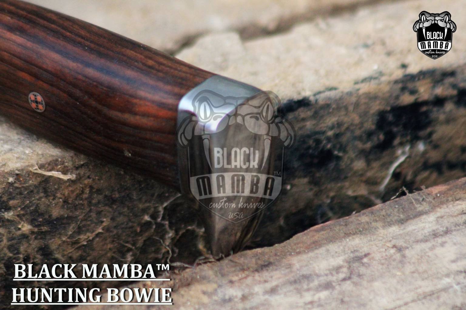 BMK-150 Yakushima Knife 12″ LONG 7″BLADE” Damascus Bowie