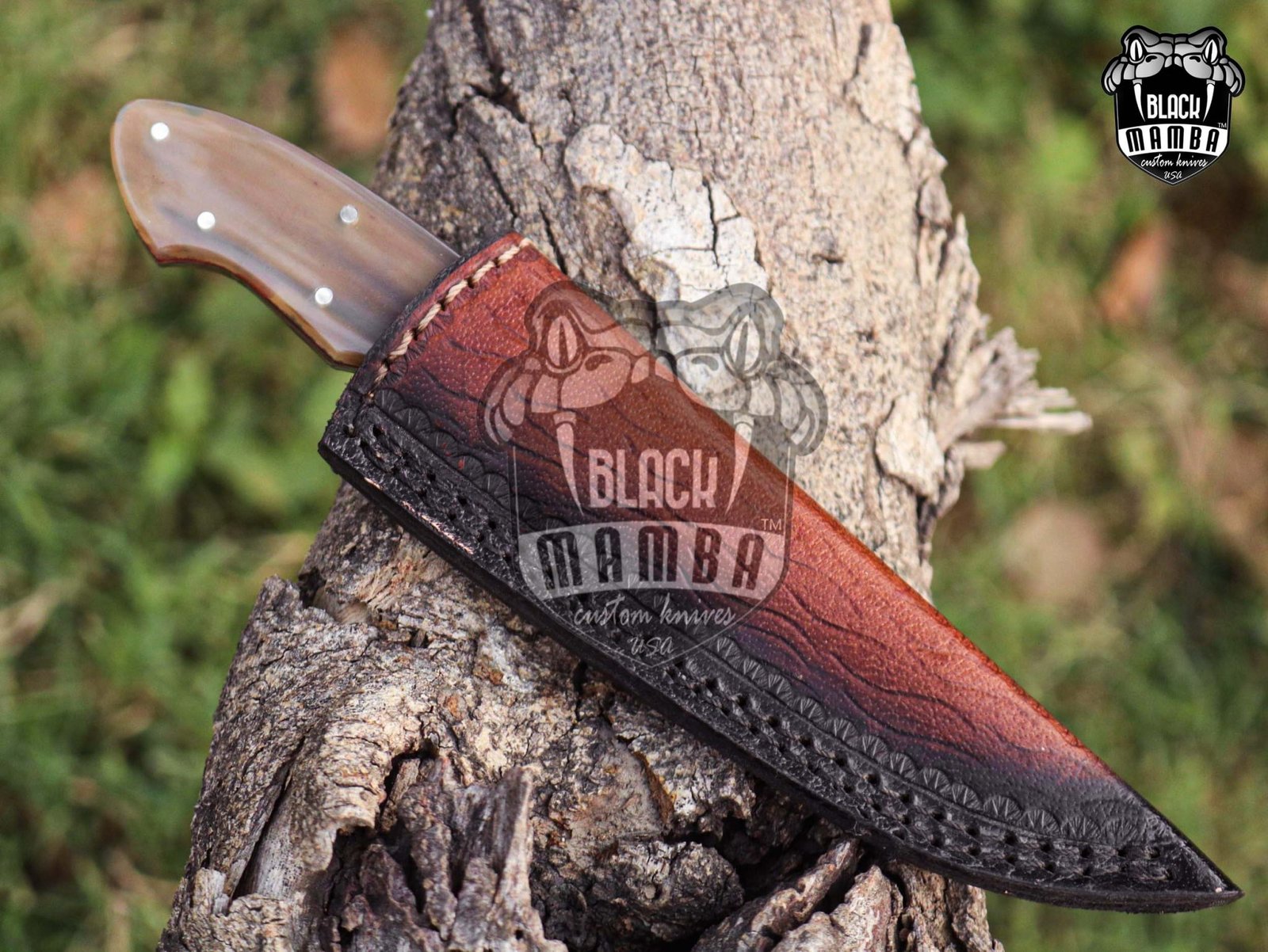 Bmk-UL-22 Marlin High End Handmade Steel Sharp Hunting Knife USA